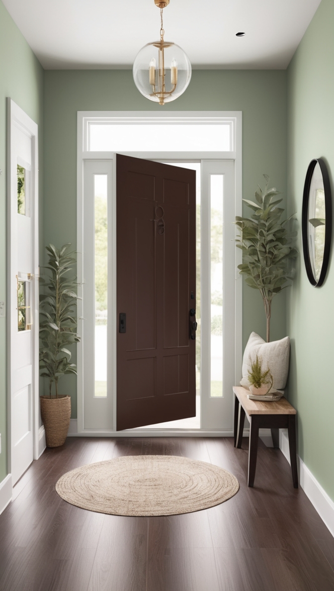 What’s the Epic Transformation with Sage Green and Chocolate Brown? All ...