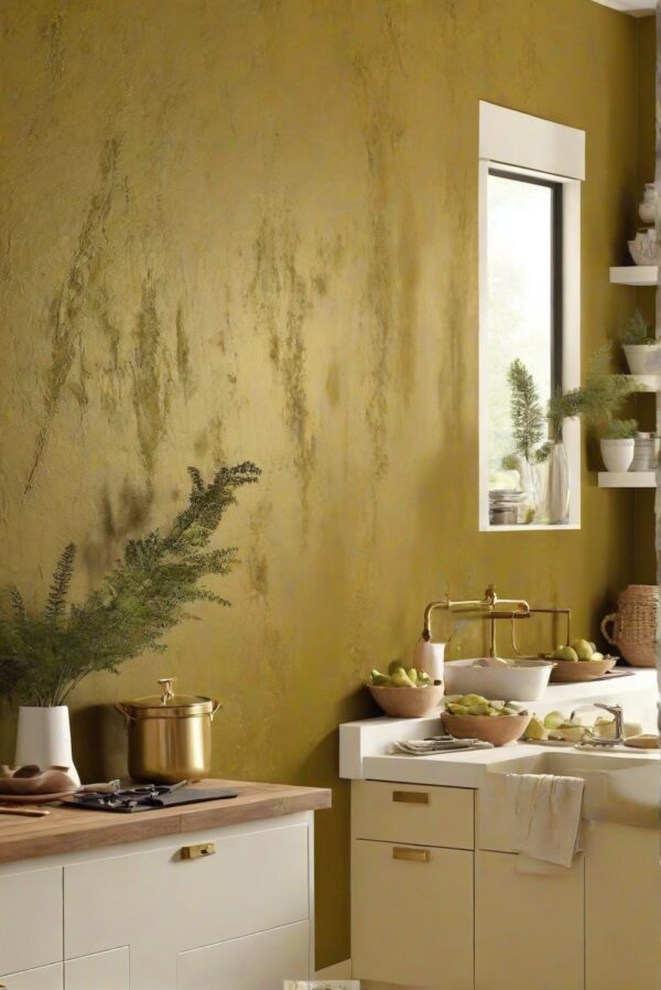 Is MOSSY GOLD (SW 7737) wall paint good for Kitchen in [2024] Trendy ...