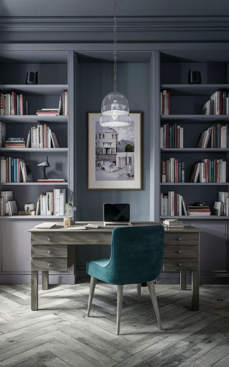 Sleek Sophistication: Transform Your Library with Gray Screen Paint in ...