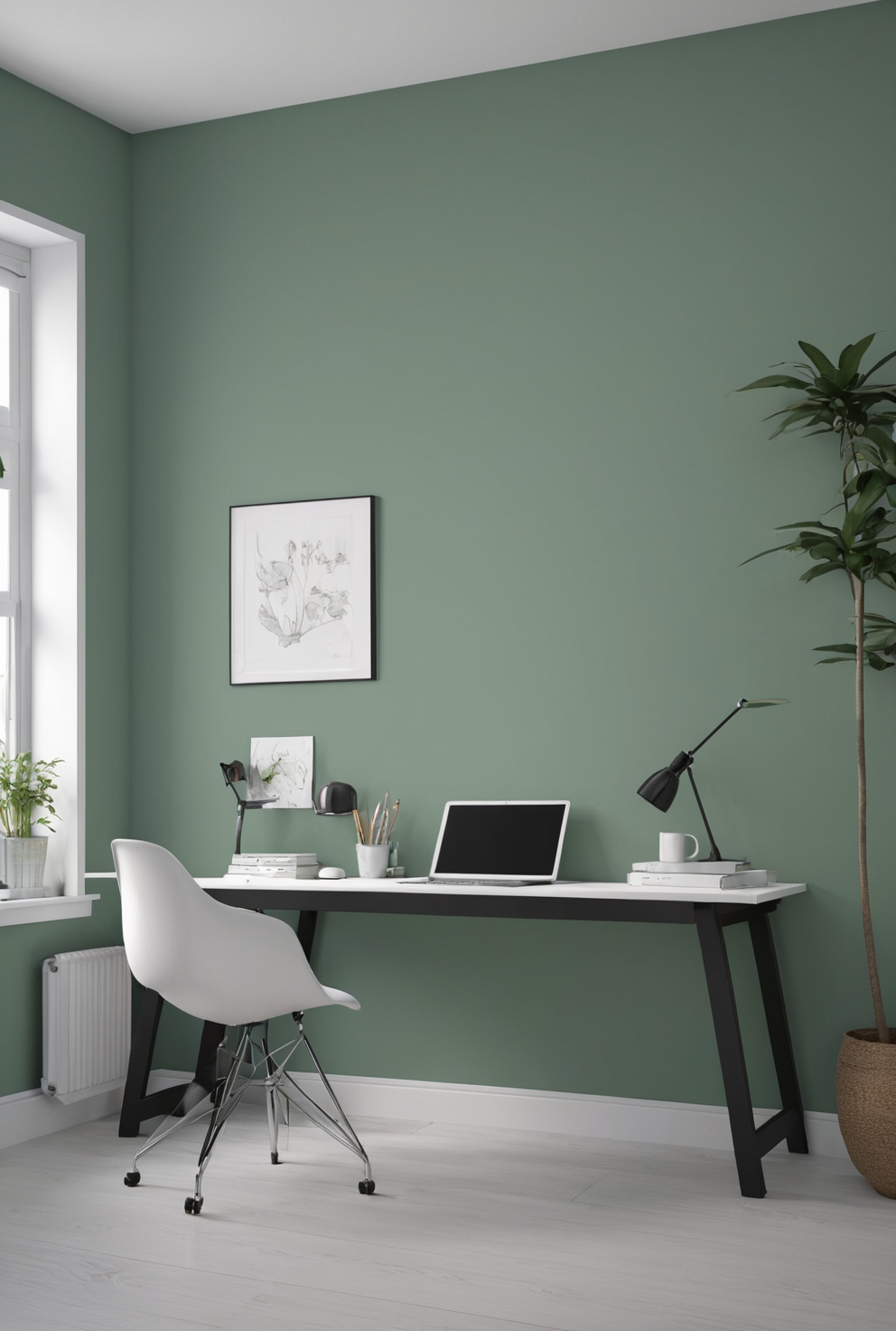 Modern Office Magic with Lattice Paint in 2024 - West Pear Interiors