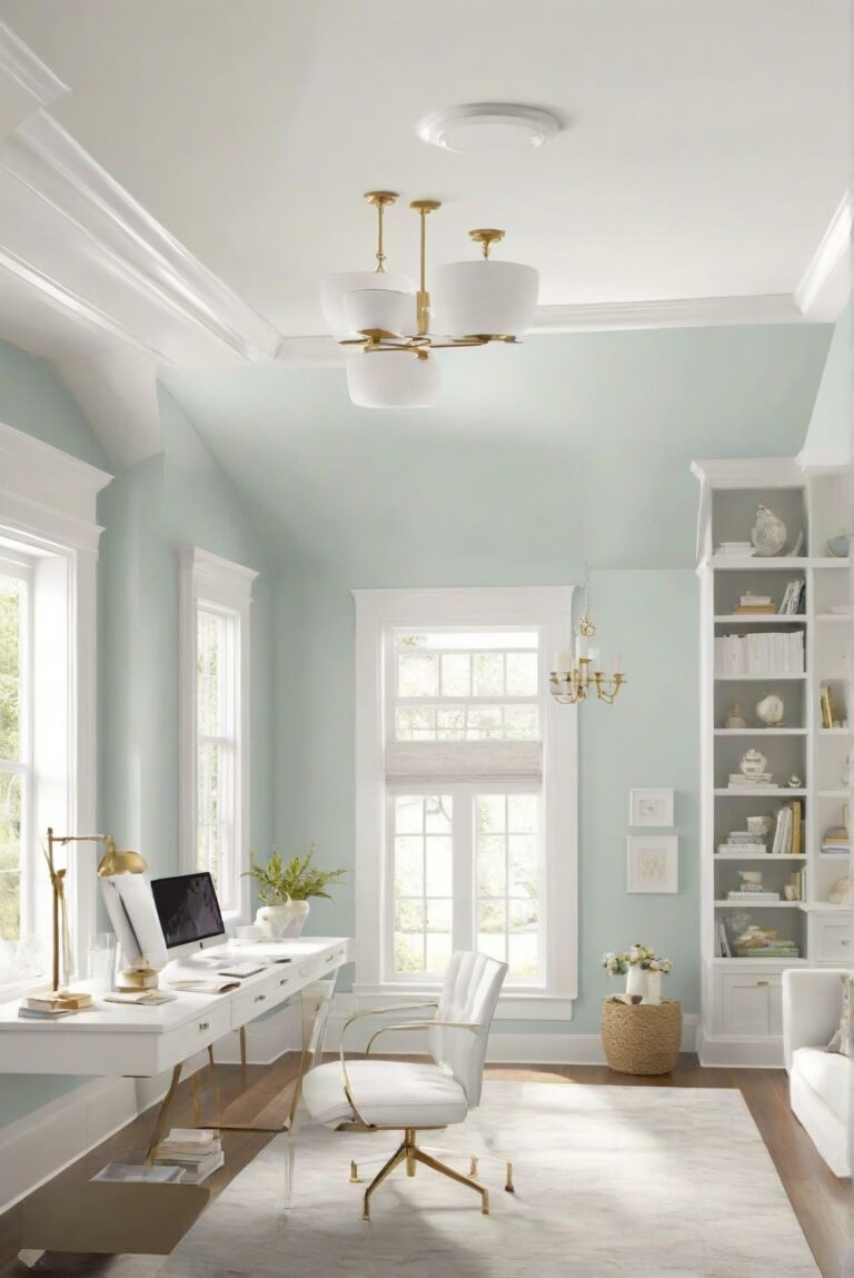 Is Ceiling Bright White (SW 7007) Wall paint good for Home Office [2024 ...