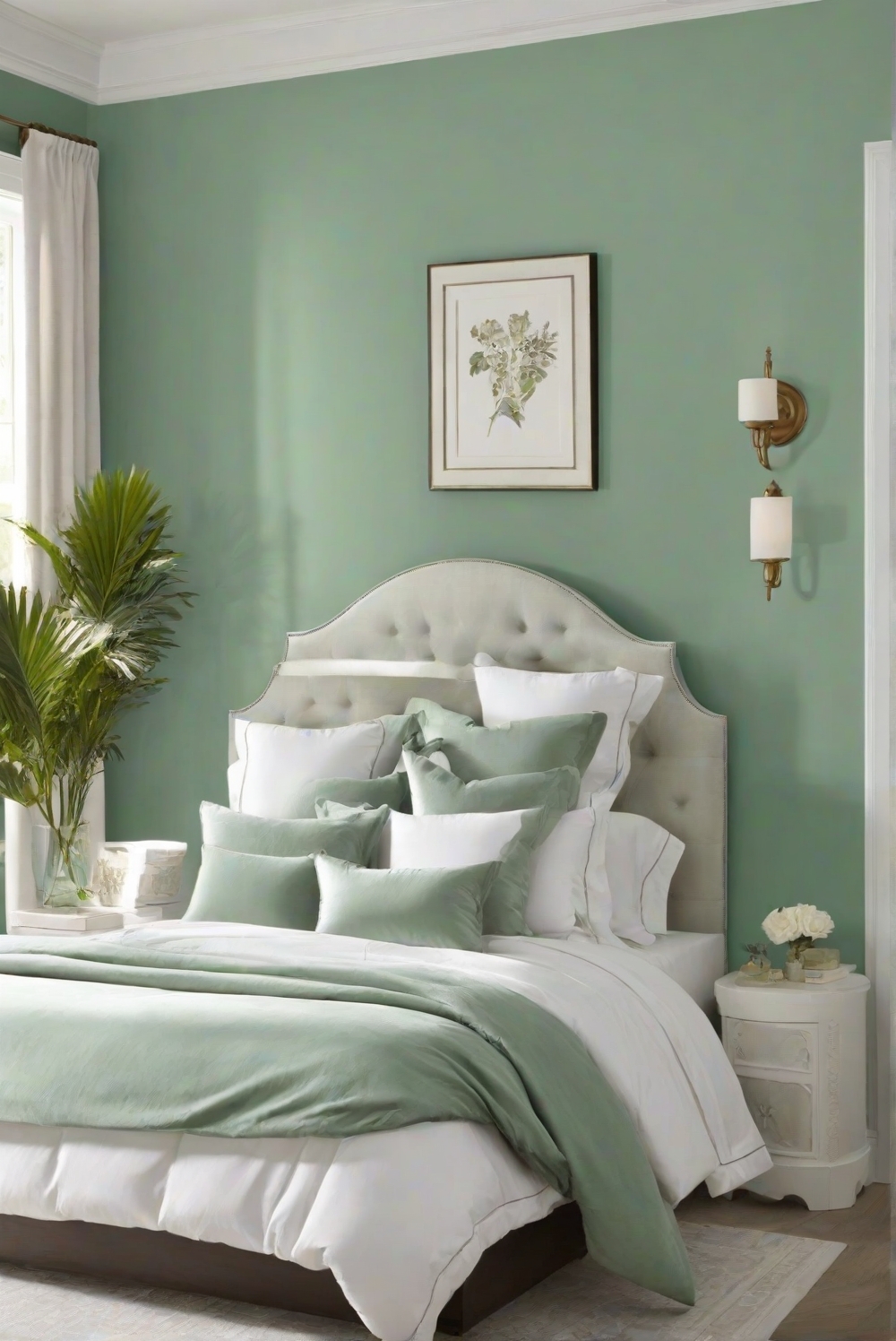 Is MESCLUNGREEN(SW6734) wall paint good for the bedroom? [2024] Trendy ...