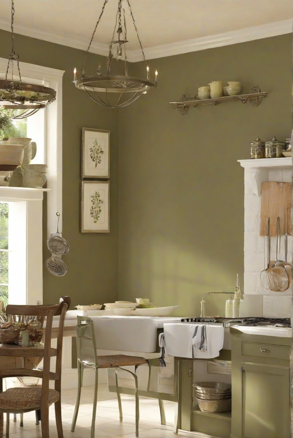 Is OLIVE GROVE (SW 7734) wall paint good for Kitchen in [2024] Dream ...