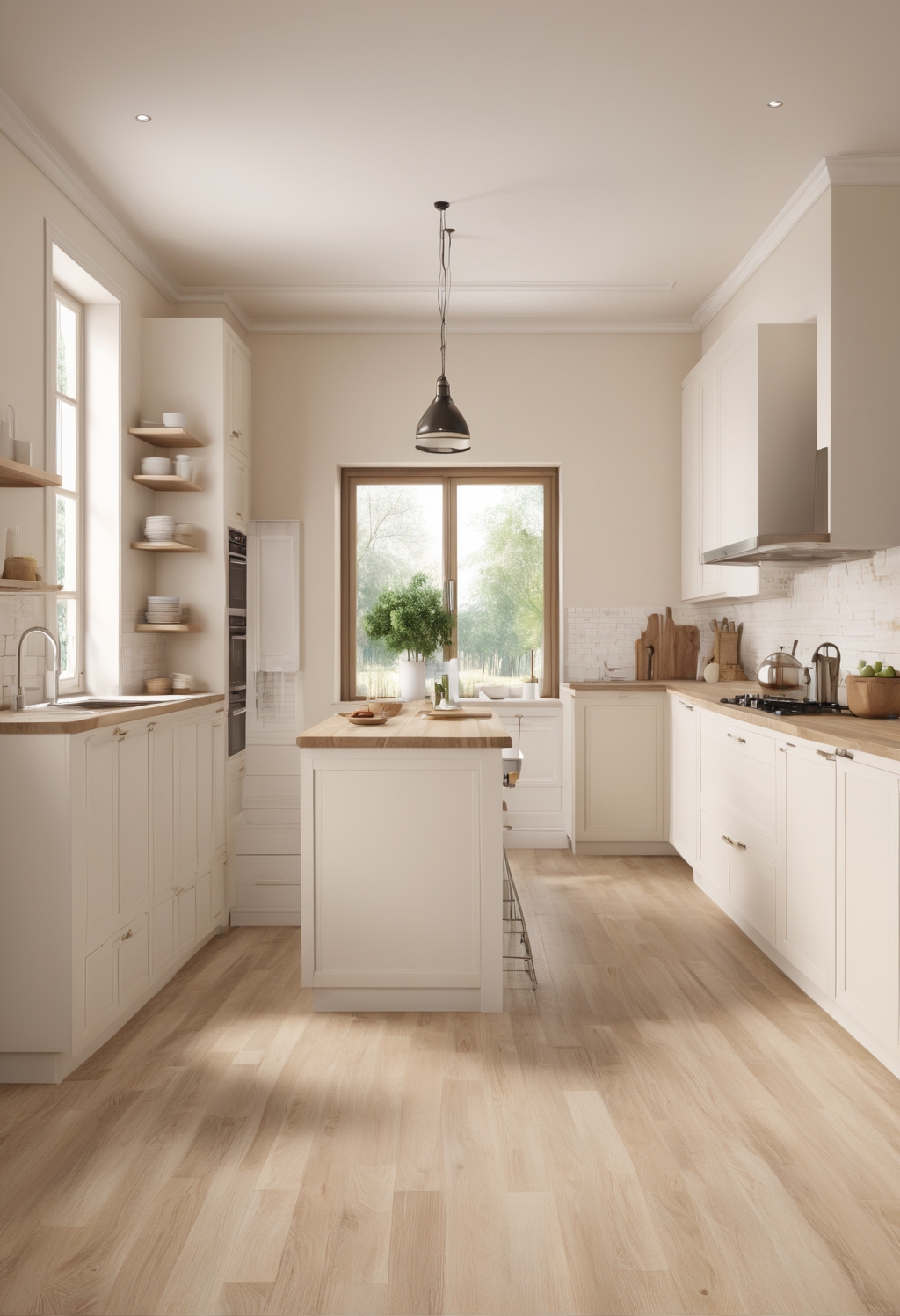 Statement in Your Kitchen: 2024's Restoration Ivory Paint Color - West ...