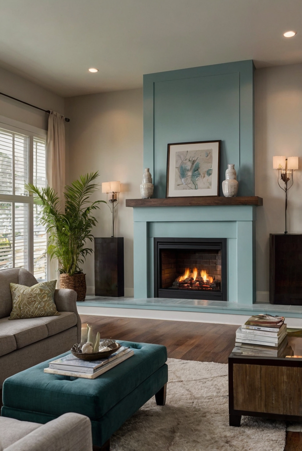 Fireplace Focal Point: Creating a Stunning Match with Your Living Room ...
