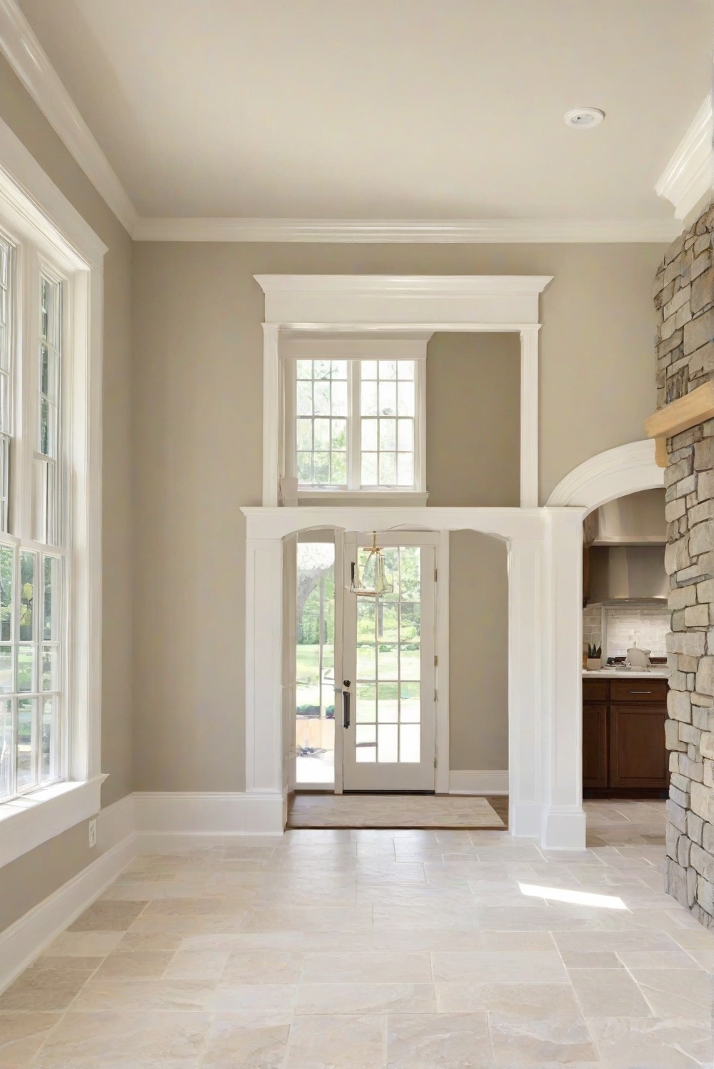 Is COLONIAL REVIVAL STONE (SW 2827) wall paint good for Kitchen with a ...
