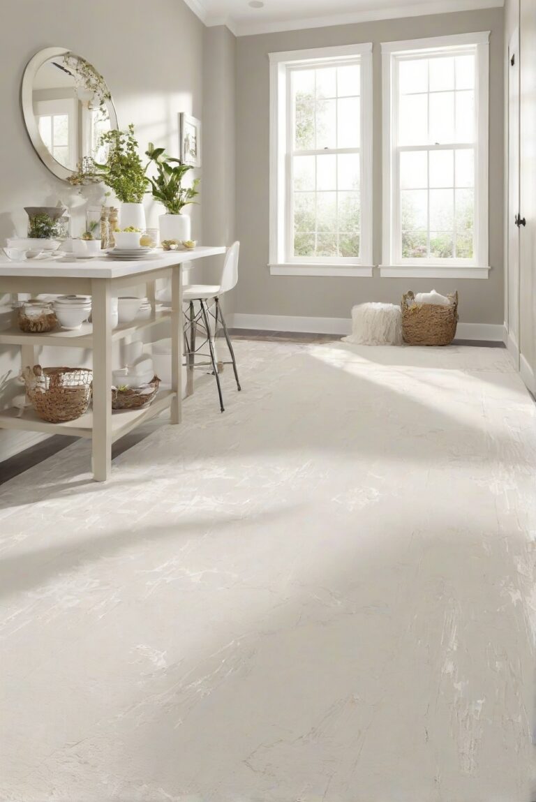Is EVENING DOVE (2128-30) wall paint good for Kitchen with a white rug ...