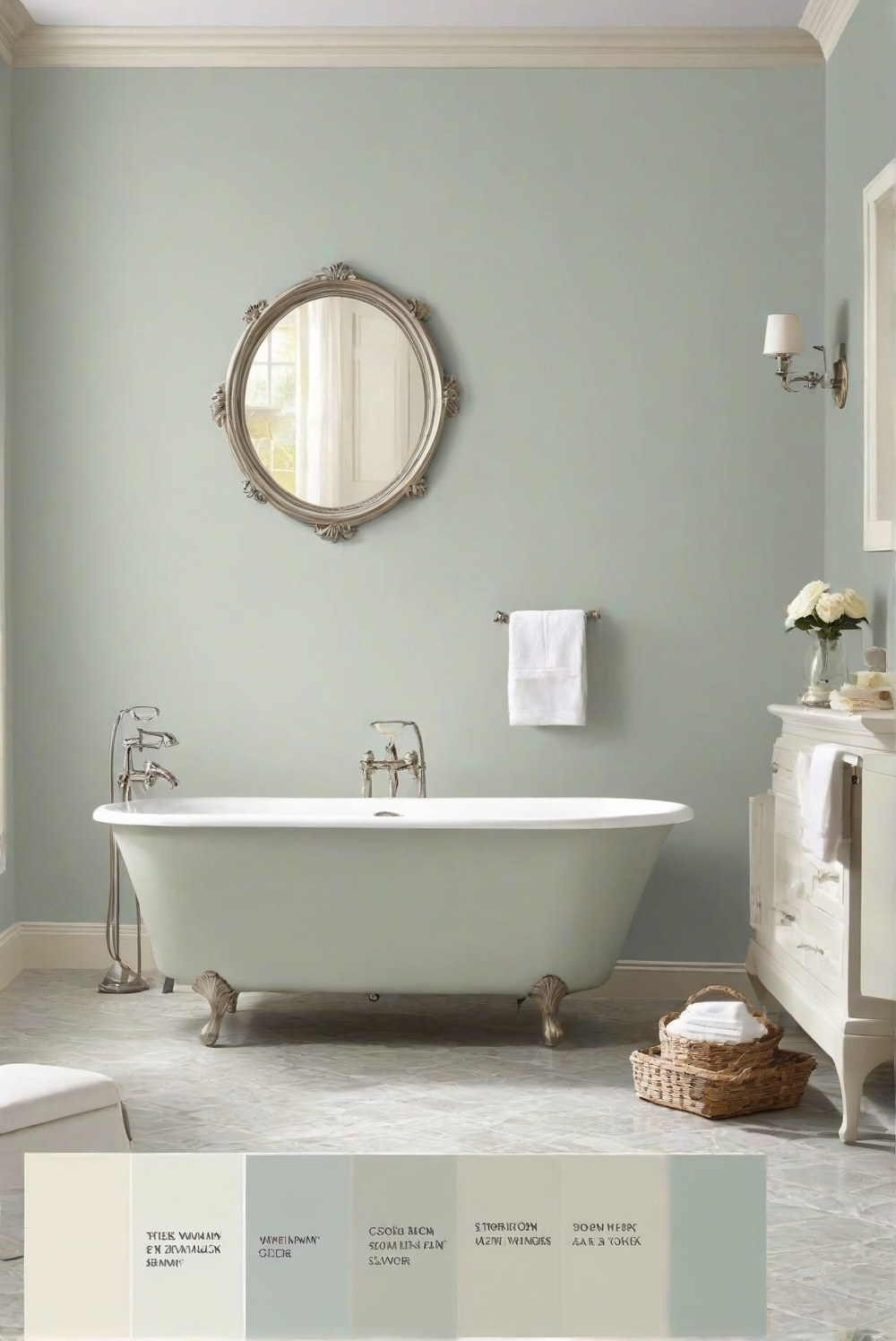Is Oyster Bay (SW 6206) Wall paint good for Bathroom [2024] Best Guide ...