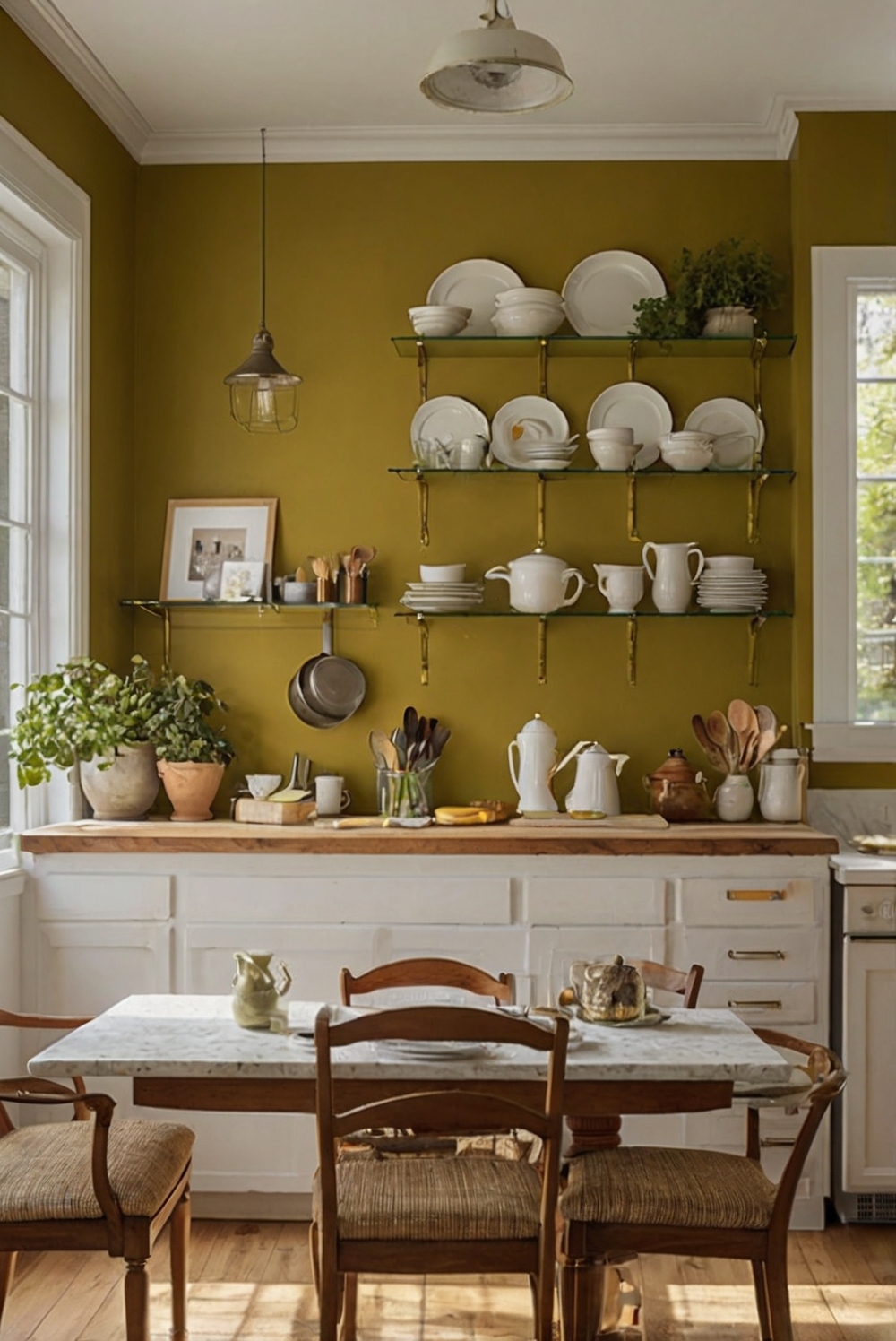 Modern Kitchens Shine with 2024's Wisteria Paint Color - West Pear ...