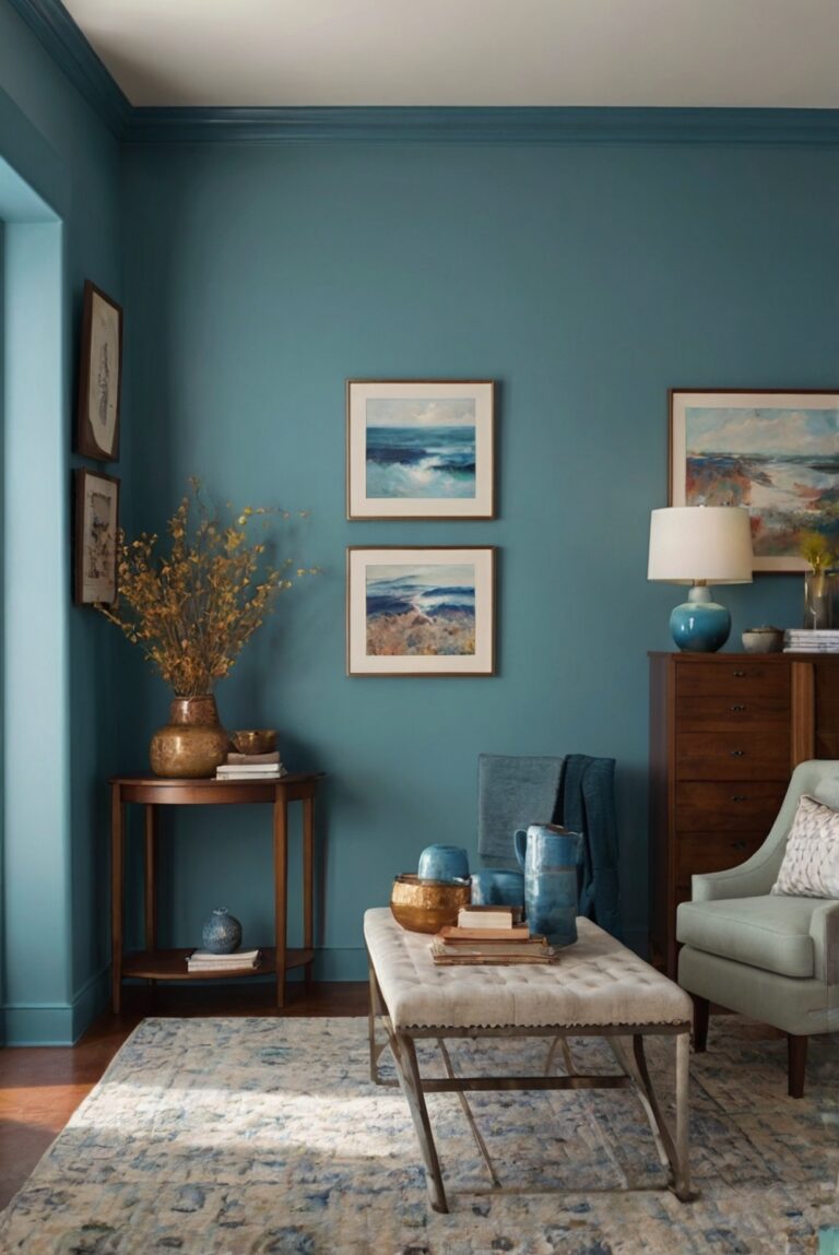 How to Incorporate Cool and Calming Colors in Your Living Room Color ...