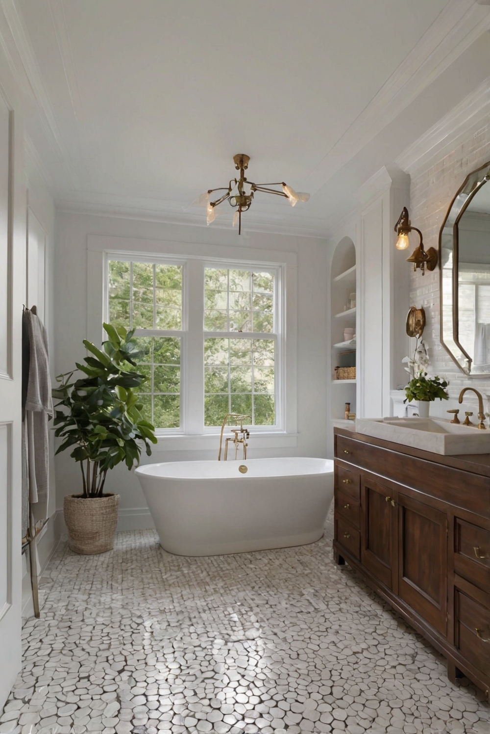 Is Ceiling Bright White (SW 7007) Wall paint good for Bathroom Cabinets ...