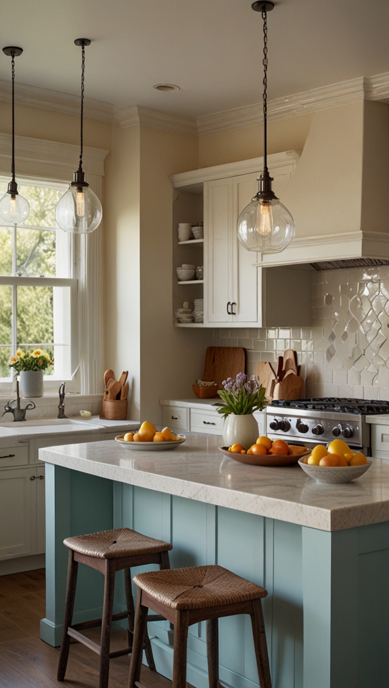 What are some ways to incorporate color into your kitchen through ...