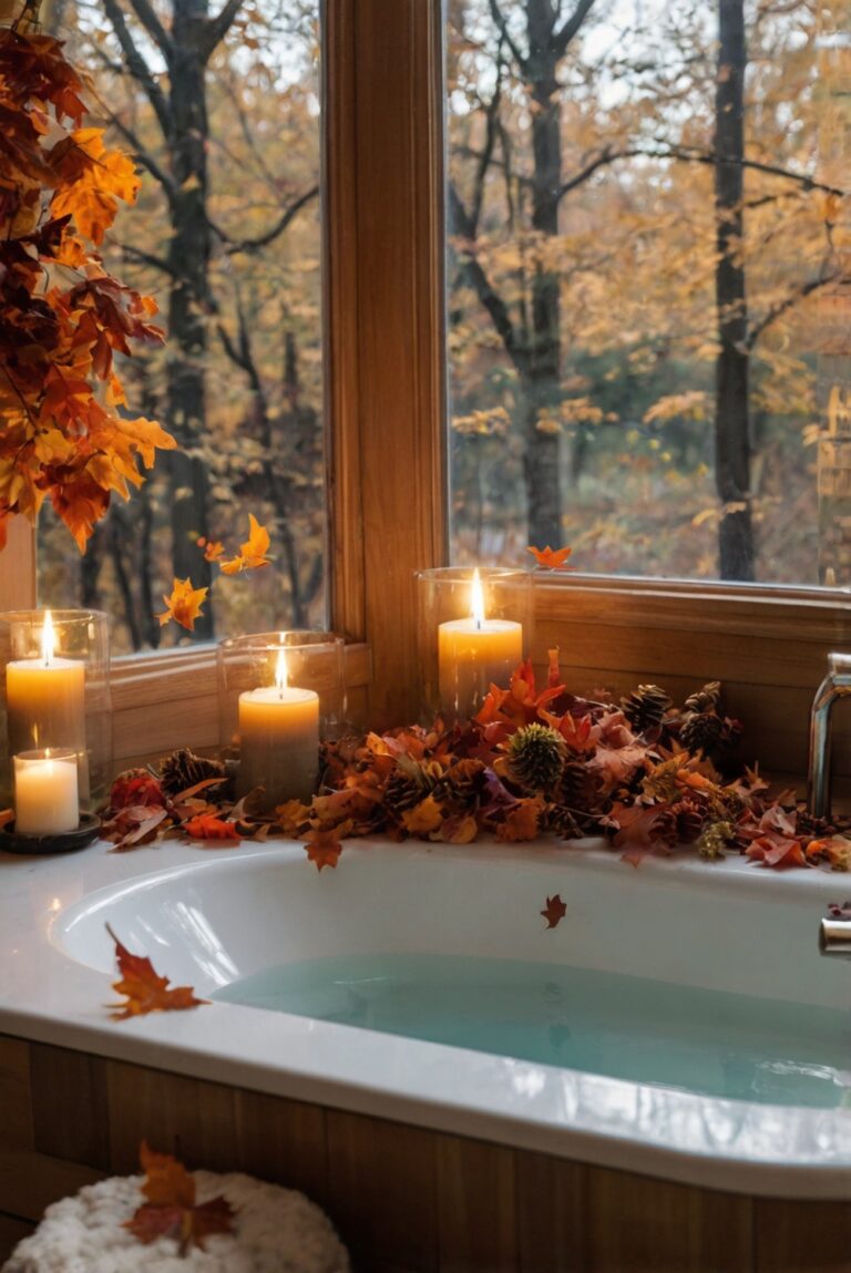 Stunning Fall Bathroom Decor Ideas for a Cozy, Warm Vibe - West Pear ...