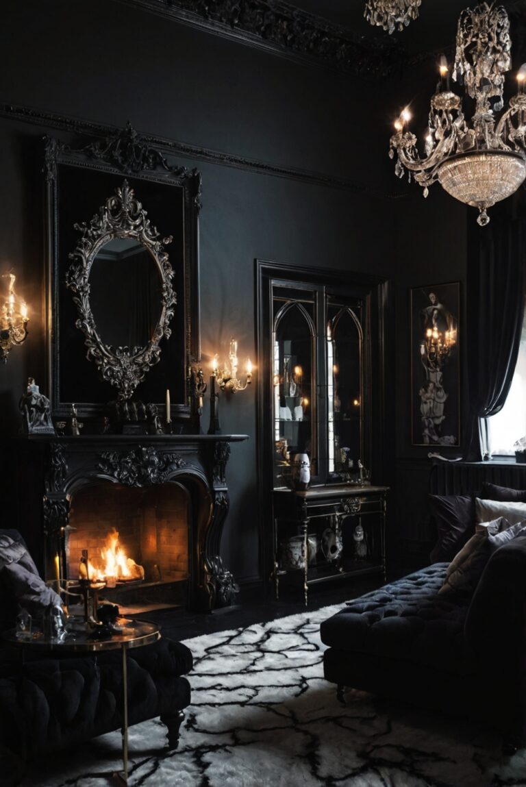 Stunning Goth Living Room Inspiration: Upgrade Your Design with Top 5 ...