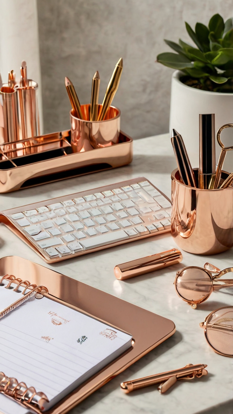 15 Modern Pink Girly Home Office Remodel Ideas to Try in 2025 - West ...
