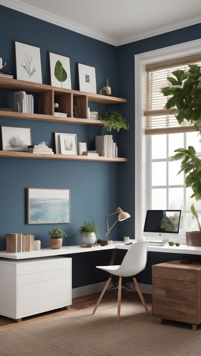HOW to Revitalize Your Office Space: Something Blue Paint with 2025's ...