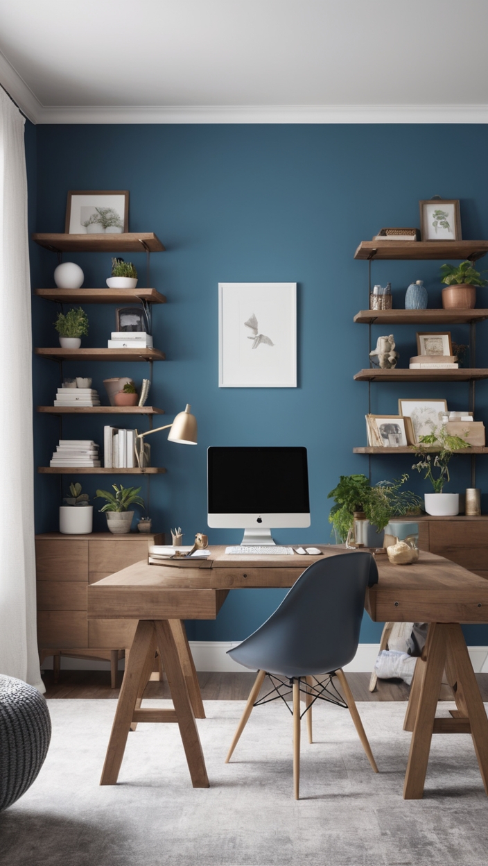 HOW to Revitalize Your Office Space: Something Blue Paint with 2025's ...