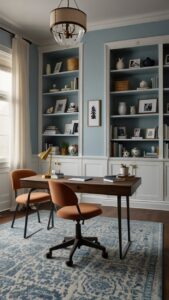 Upgrade your workspace with these 21 light blue home office designs ...
