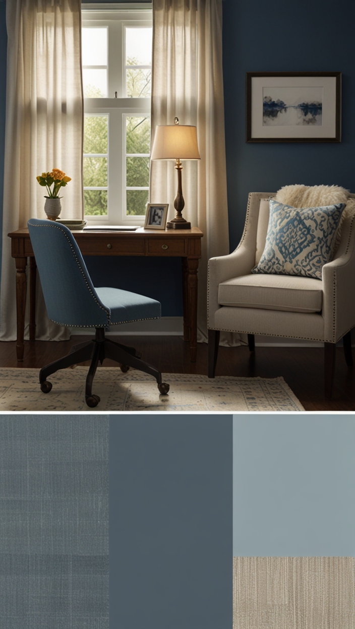 Upgrade your workspace with these 21 light blue home office designs ...